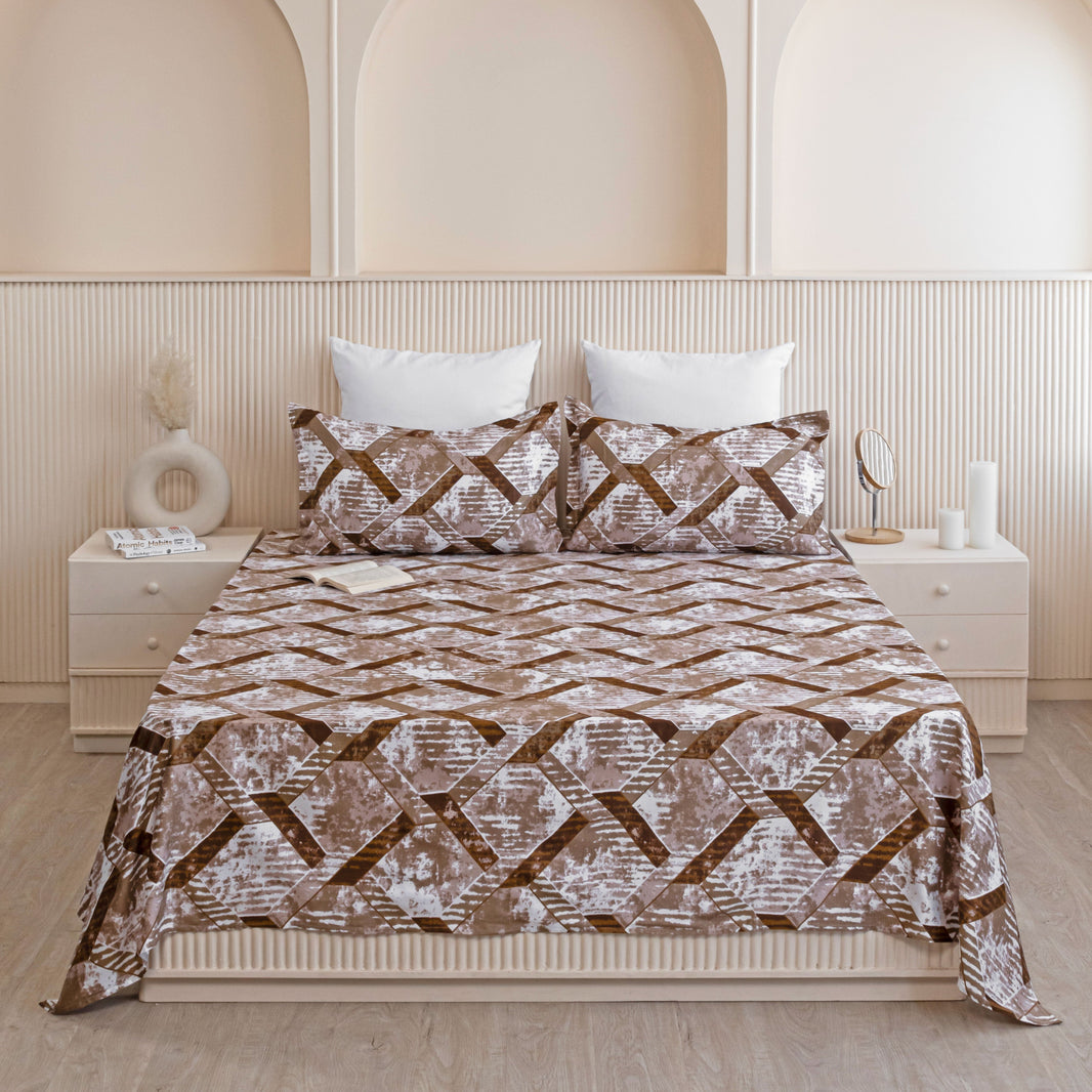 Single Bedsheet Cotton | Bedsheet for Single Bed - Homemonde Lifestyle