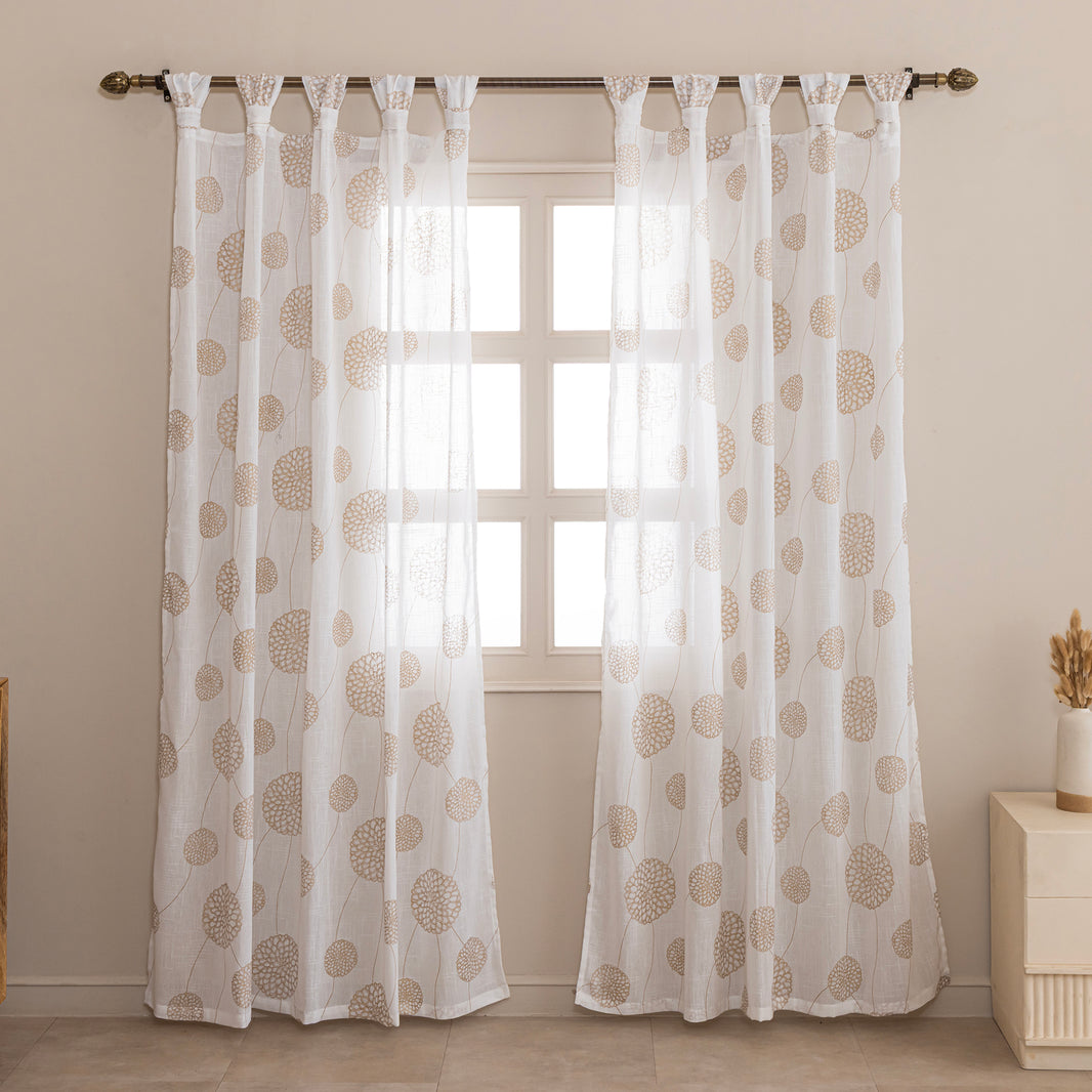 Buy Sheer Curtains Online - Starting at Just ₹349 | HomeMonde