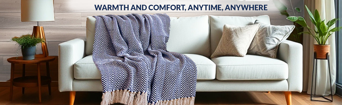 Buy Premium & Modern Throws Online - Homemonde
